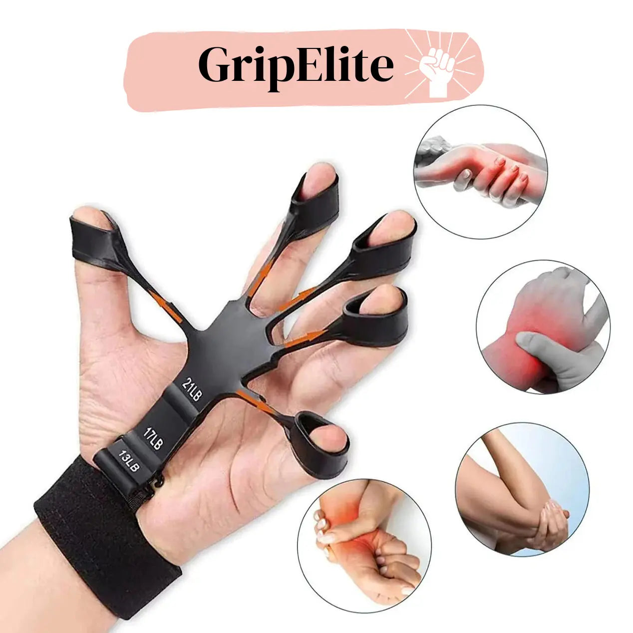 GripElite™ Forearm and Finger Strength Trainer – Brixstr