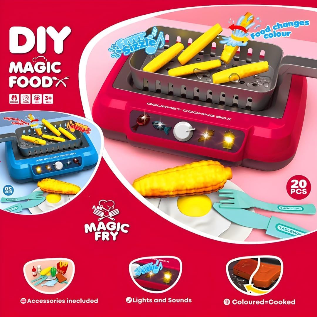 TinyChef™ Deluxe Magic Fry Cooking Toy Set – Brixstr