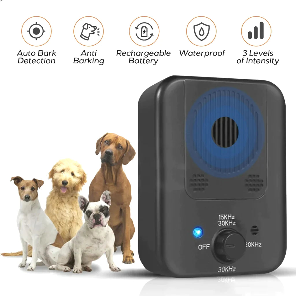 Barkbuddy™ Anti-bark device that trains your dog – Brixstr