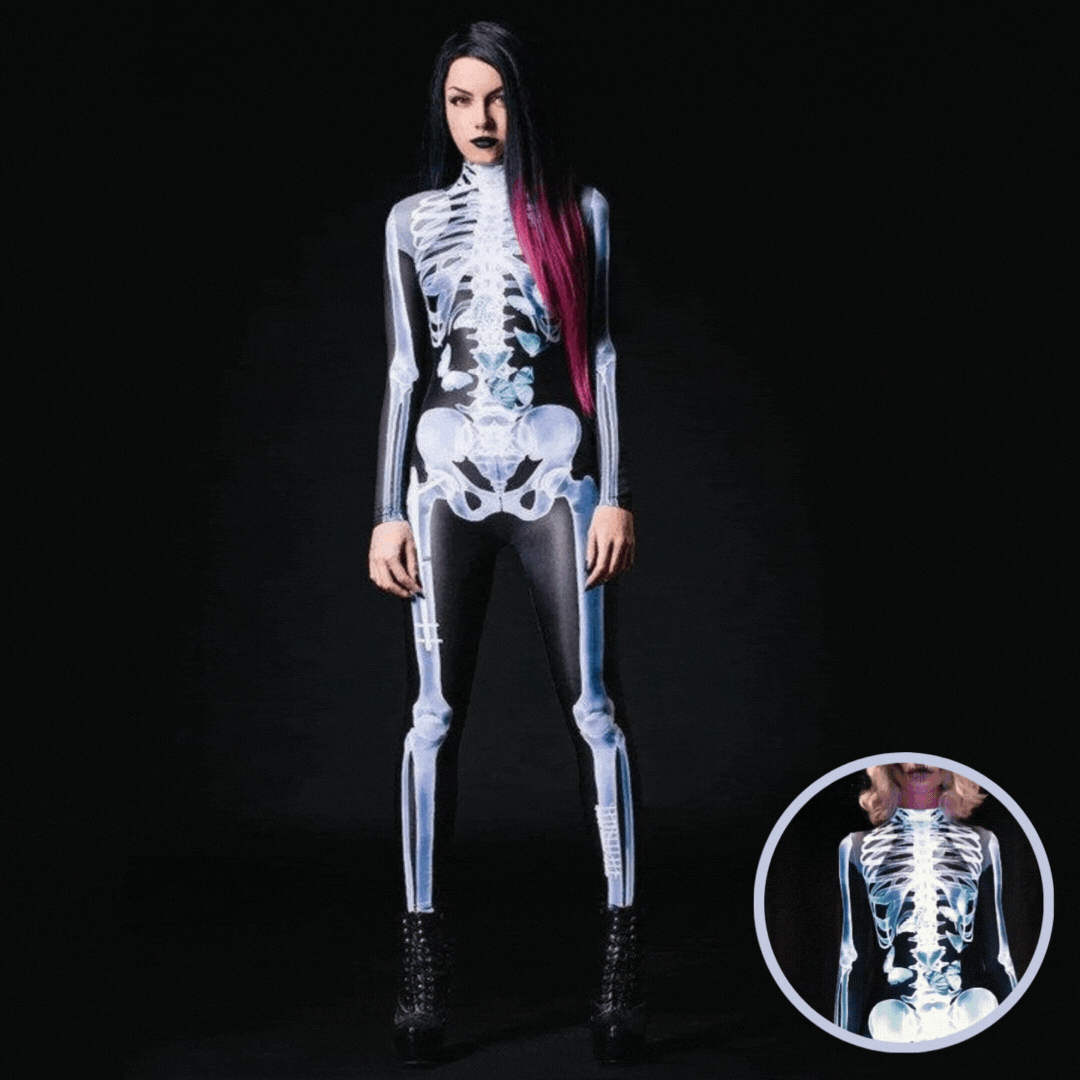 BareBonez™ Skeleton Full Bodysuit – Brixstr