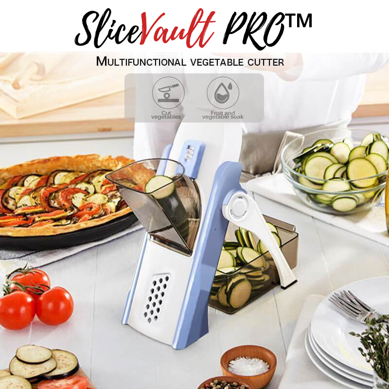 SliceVault Pro™ - Multi Purpose vegetables slicer & chopper – Brixstr